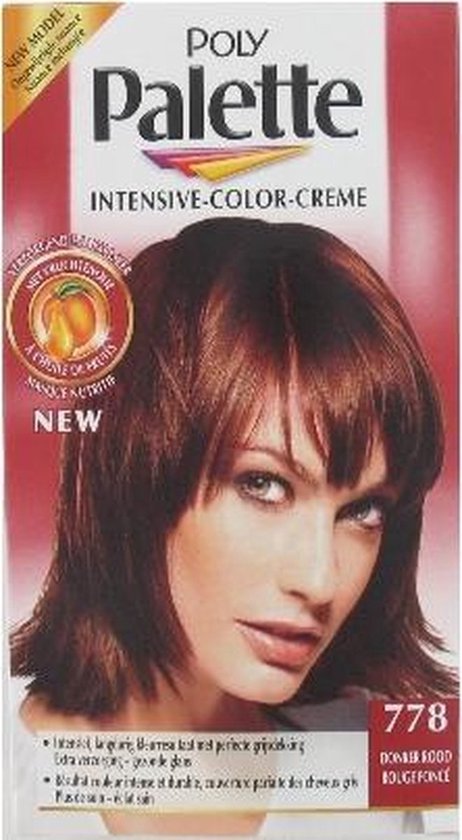 Poly Palette Haarverf 778 Donker Rood | bol