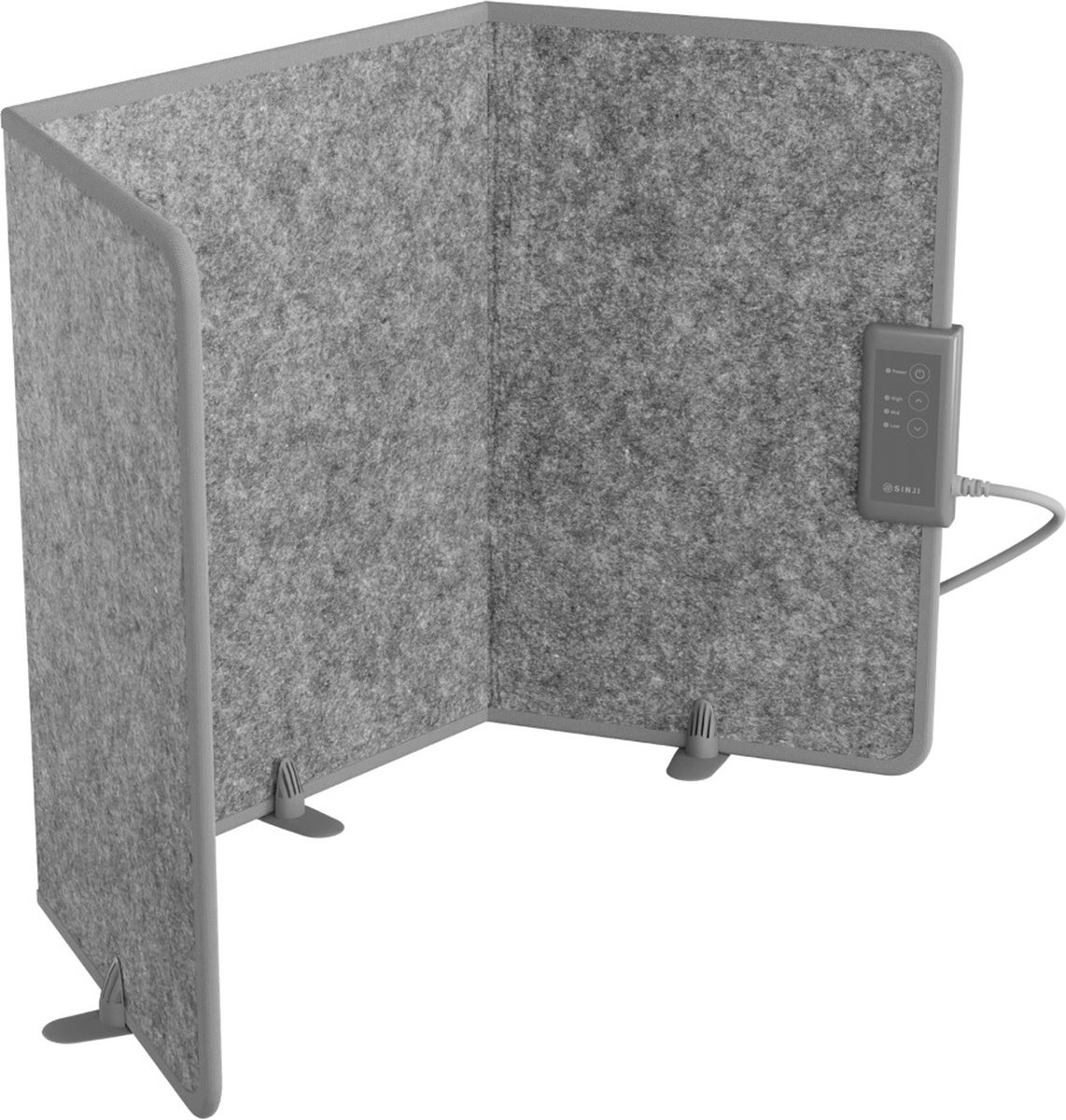 Sinji Infrarood Verwarming - Bureau verwarming - Vouwbaar & Makkelijk ...