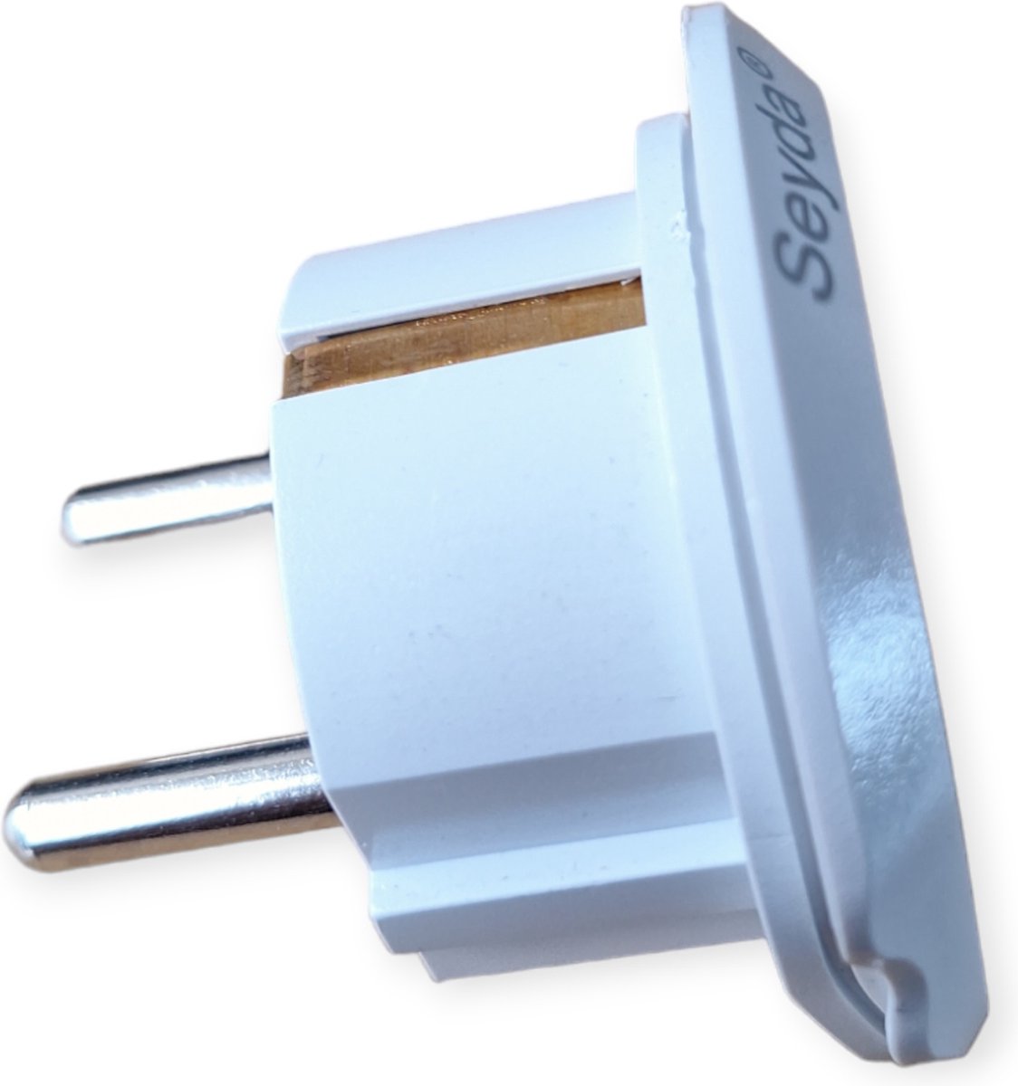 Seyda® Europese Verloopstekker - Universele Reisstekker - Geaard ...