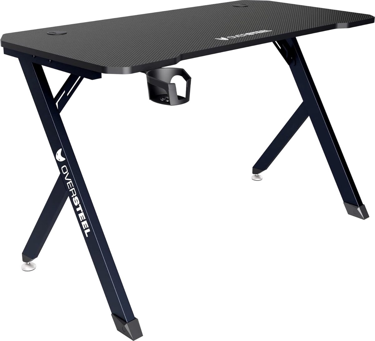 Vitallium Gaming Tafel 120x60x75 cm, Oppervlak van koolstofvezel ...