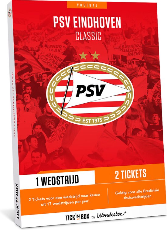 Wonderbox Cadeaubon - PSV - Classic | bol