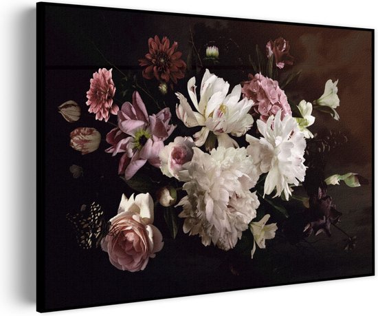 Akoestisch Schilderij Modern Stil Leven Bloemen 02 Rechthoek ...