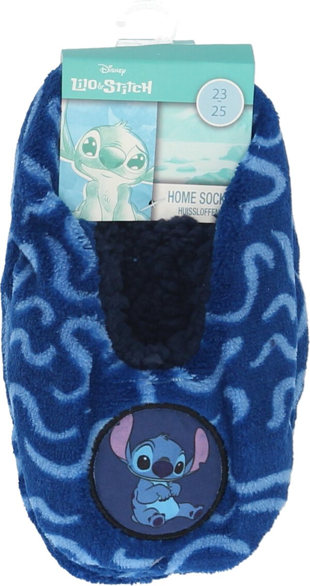 Disney Lilo & Stitch Sloffen - Pantoffels - Blauw - Maat 26 / 28 - Met ...