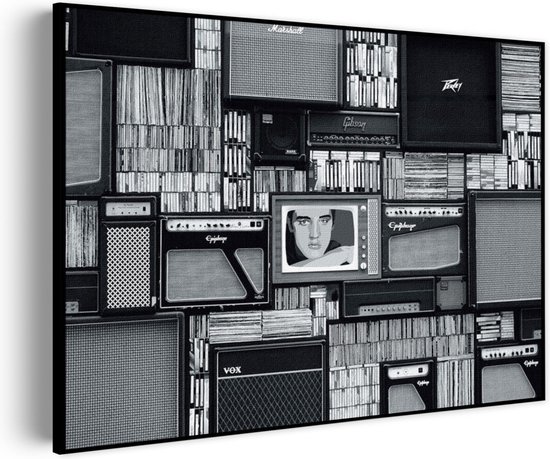 Akoestisch Schilderij De Oude Platenzaak Rechthoek Horizontaal Basic XXL (150 x 107... | bol