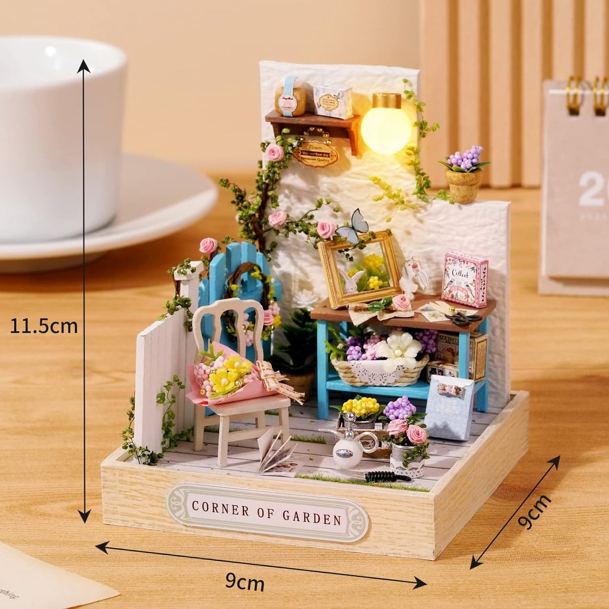 DIY Miniatuur Poppen Huis Kit voor Volwassenen te bouwen, DIY Mini Huis ...