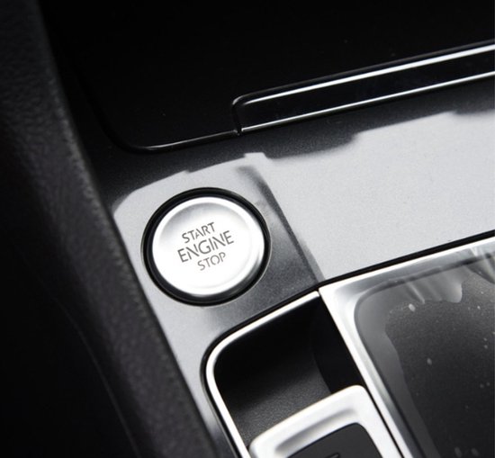start stop knop geschikt- voor volkswagen- zilver -golf -polo- Tiguan ...