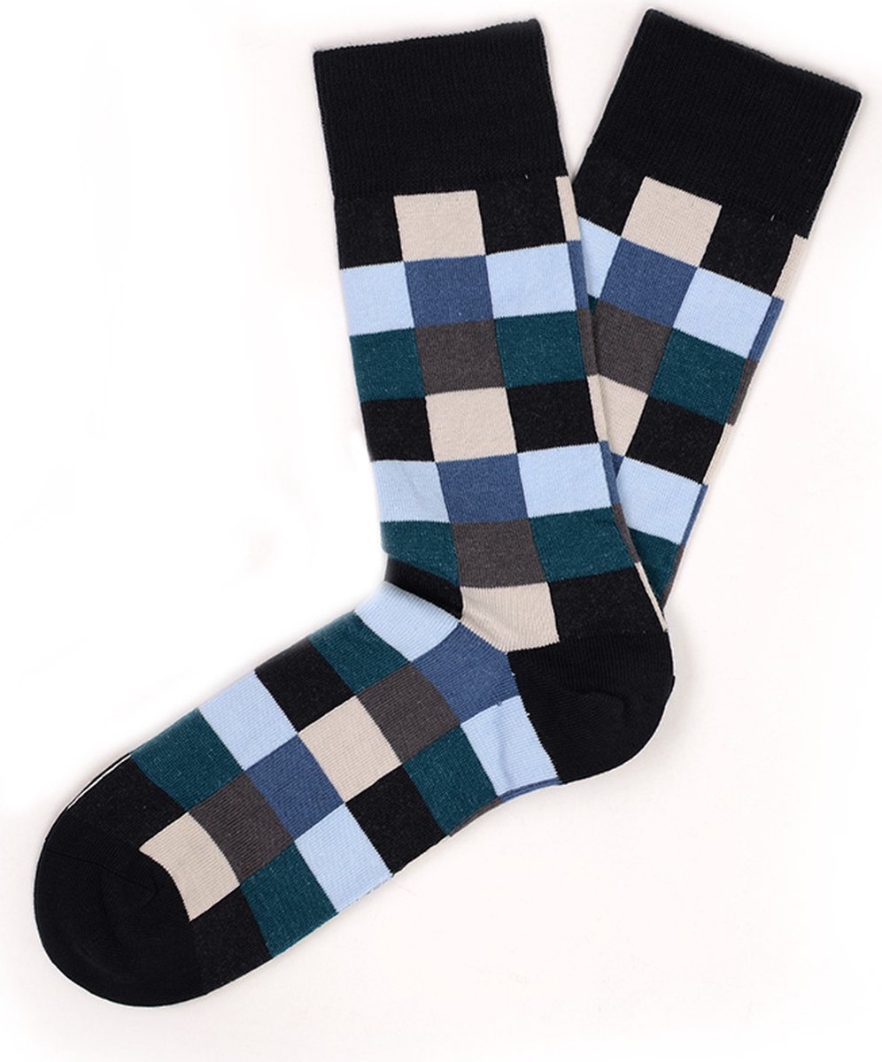 BRIENZA I Geblokte sokken | bol