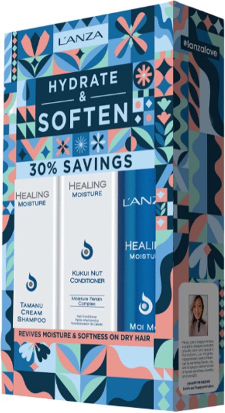 Lanza - Healing Moisture Holiday Set | bol