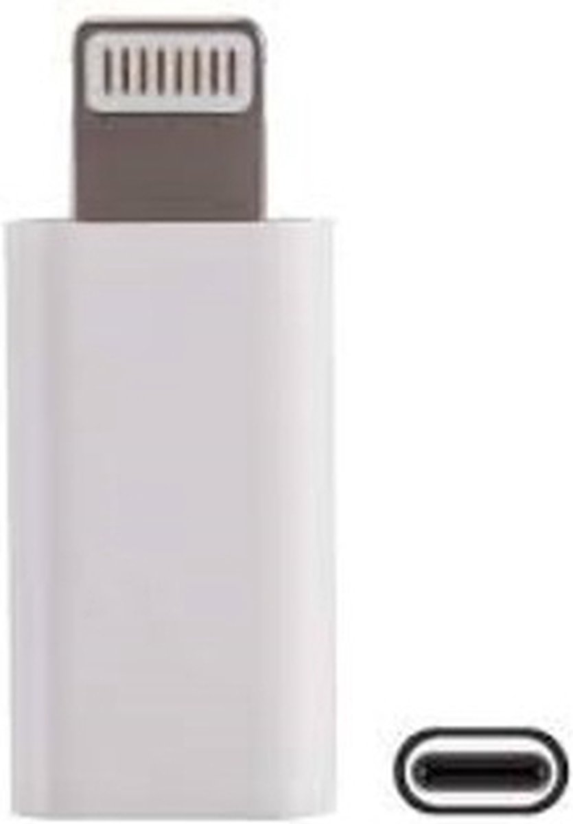 USB-C adapter - USB-C converter - USB-C naar Lightning verloop voor ...