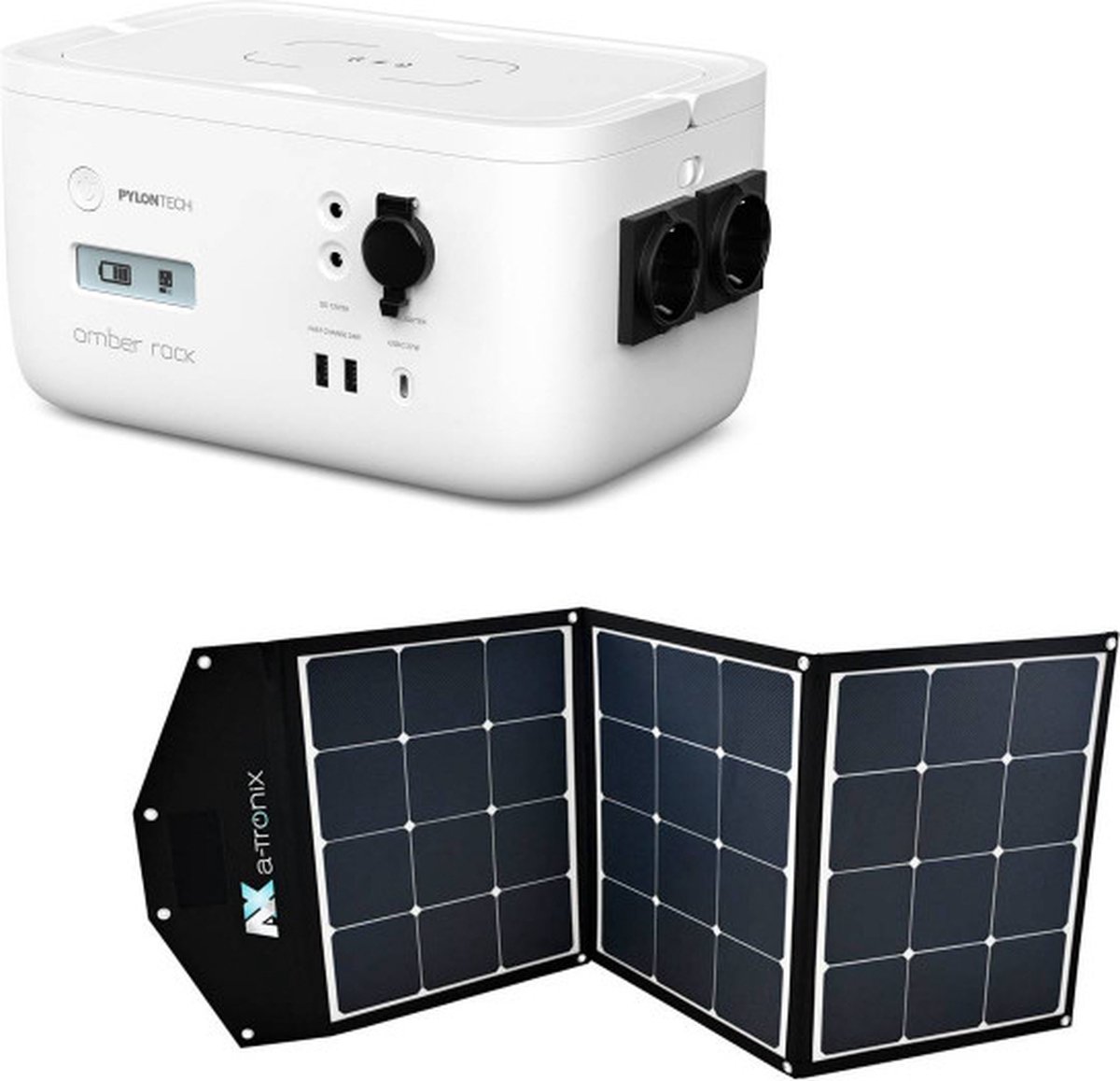 Pylontech Pylontech Amber Rock 473Wh Draagbare Powerstation Met A ...