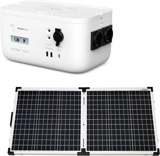 Pylontech Pylontech Amber Rock 473Wh Draagbare Powerstation Met A ...