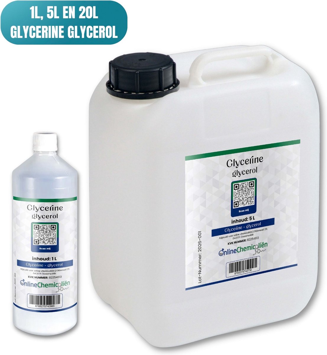 Glycerine / Glycerol 99,5% - Glycerine Plantaardig – Glycerine ...