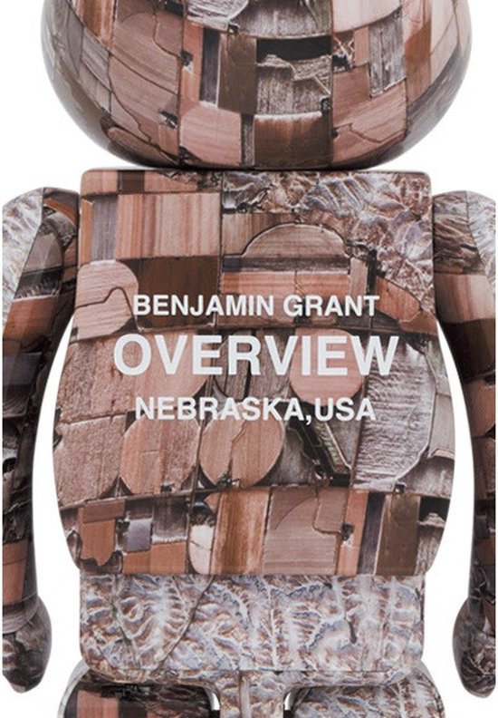 400% & 100% Bearbrick set - Nebraska Overview (Benjamin Grant) | bol