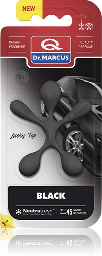 Dr. Marcus Lucky Top Black Luchtverfrisser - Neutrafresh Technologie ...