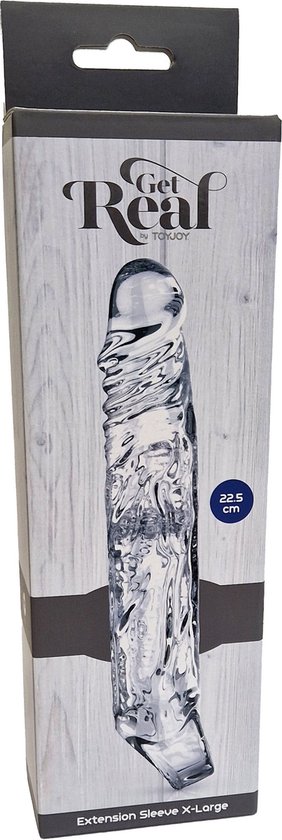 GET REAL | Get Real - Extension Sleeve Xlarge Transparent | bol