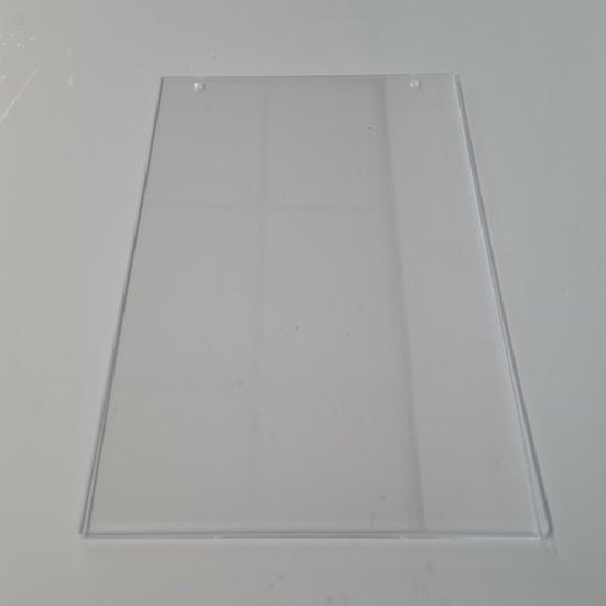 Acryl U-houder A4 met 2 gaten | bol