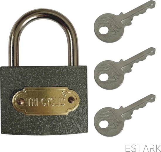 ESTARK® Hangslot - Kofferslot - Extra Sterk - Sloten - Sleutelslot ...