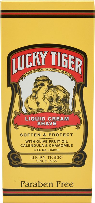 Lucky Tiger- Liquid Shaving Cream 150 ml | bol