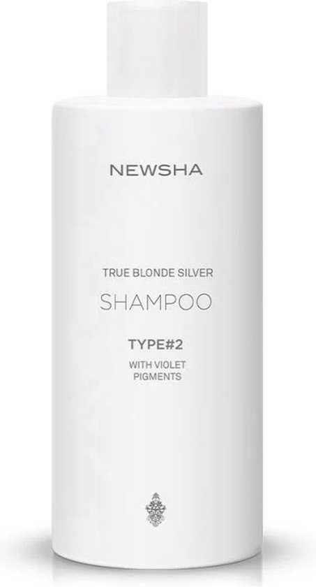 NEWSHA - CLASSIC True Blonde Silver Shampoo # 2 1000ML | bol