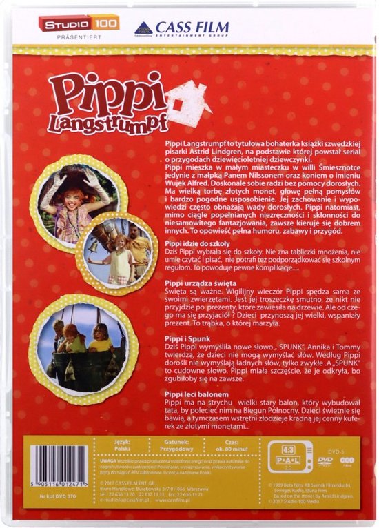 Pippi Långstrump [DVD] (Dvd), Inger Nilsson | Dvd's | bol