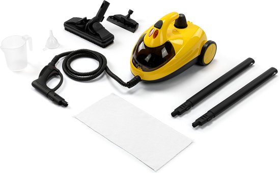 Linsar - Stoomreiniger badkamer - 4 bar stoomdruk - 45 min. hete stoom ...