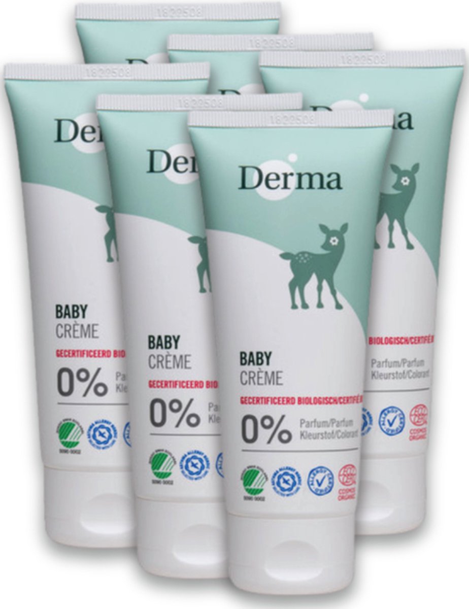 Derma Eco Baby Voordeelverpakking - Crème - 6 x 100 ML | bol.