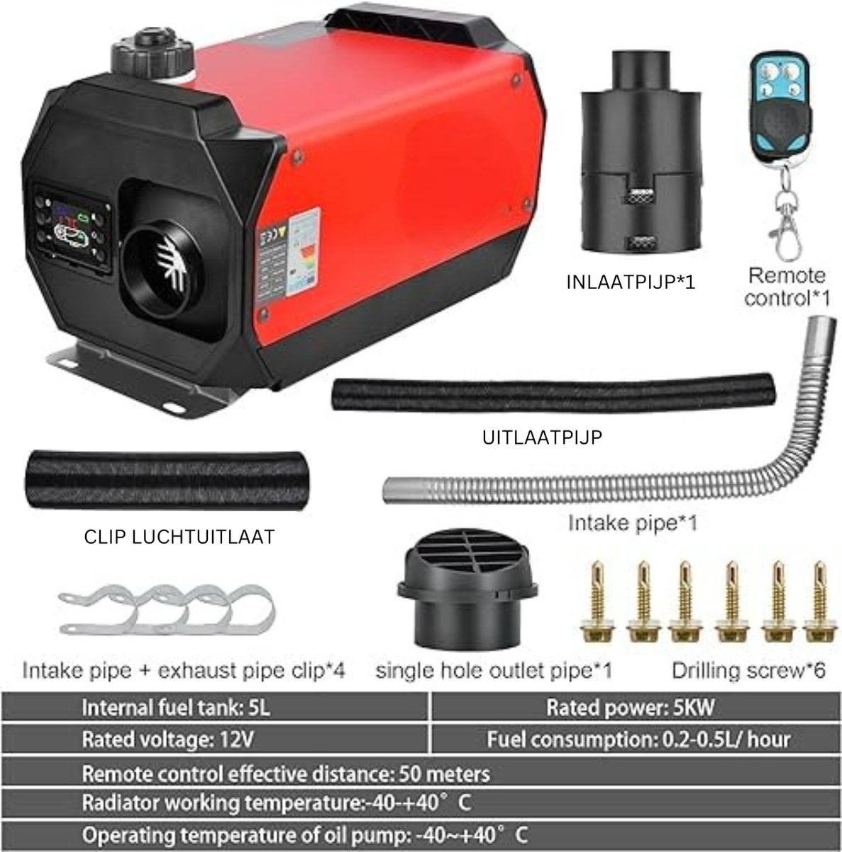 Gratyfied- Standkachel 12 Volt Diesel - Autokachel - Kachel Diesel ...