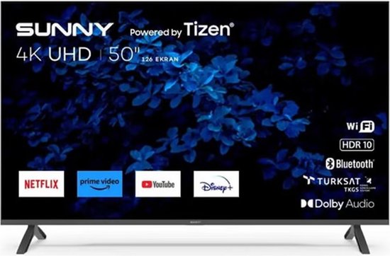 SUNNY FRAMELESS WEBOS SMART TV - 50 inch - 4K LED - 2022 | bol