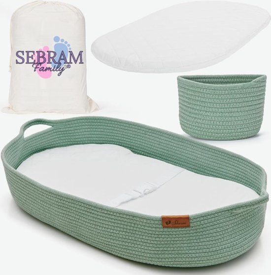 Baby Verschoonmandje met Extra Reisluiermat + Schuim Verschoonmat en ...