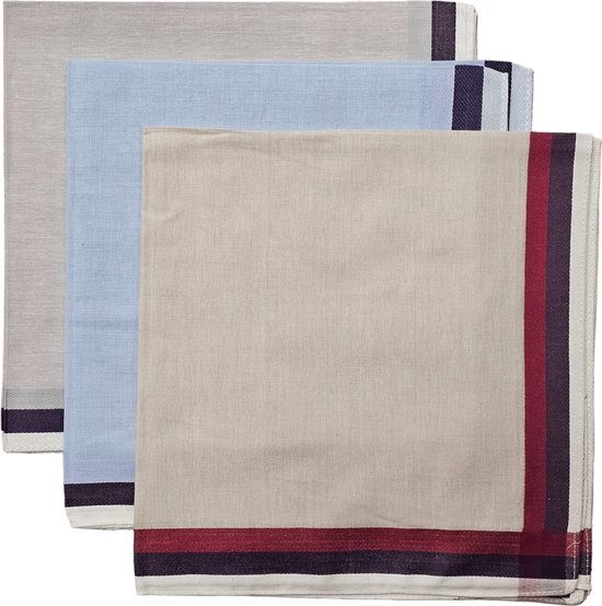 Fako Fashion - Heren Zakdoeken - Zakdoek - 100% Katoen - 40x40cm ...