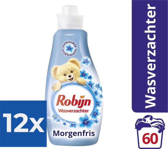 Robijn Morgenfris - 1-5 lt - Wasverzachter - 4 stuks ...