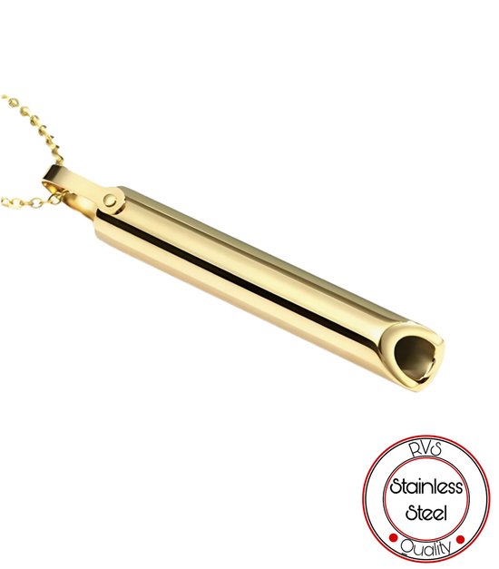 Meditatie Anti-Stress Ketting | Goud Kleurig | Stoppen Met Roken ...