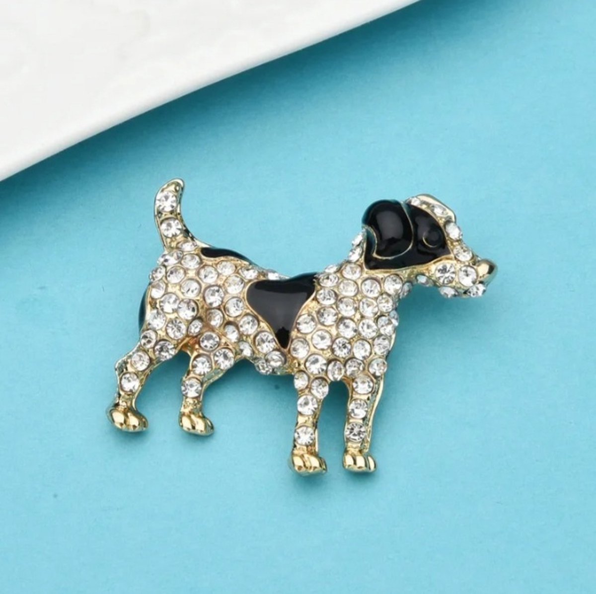 Zelto-Broche Bling Hond-Reu-Teef-Zelto-Broche | bol