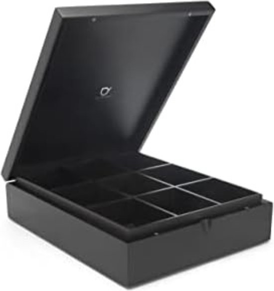 Gratyfied - Theedoos 12 Vaks - Theedoos Zwart | bol