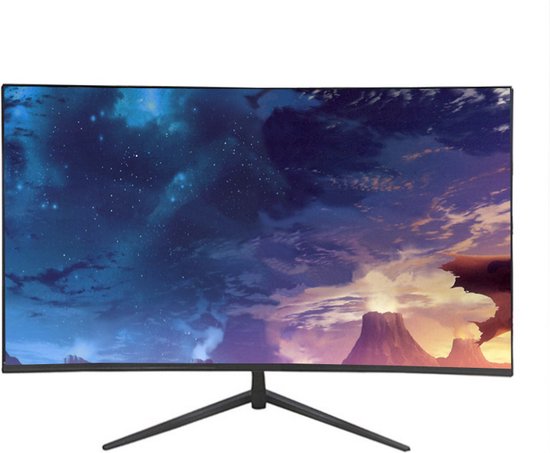 IPS/VA AJ320C - Monitor 32 inch 2K 144/165 Hz Curved - LED - inclusief mouse -... | bol