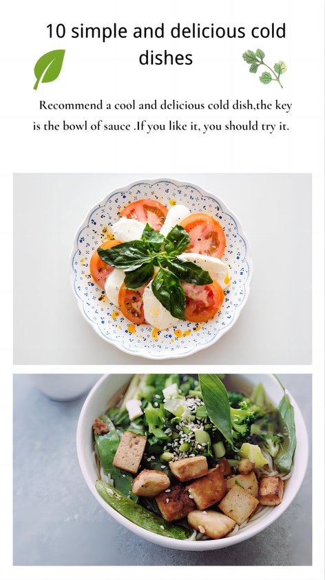 10 Simple And Delicious Cold Dishes (ebook), Cynthia Rankin ...