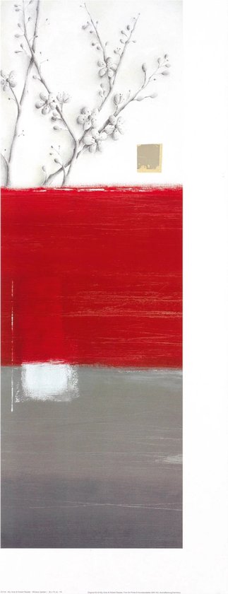 Kunstdruk Ally Gore & Robert Reader - Window Garden I 30x70cm | bol