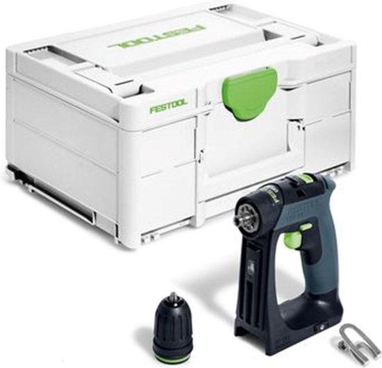 Festool CXS 18-Basic Accu Schroefboormachine 18V Basic Body in Systainer - 576882 | bol