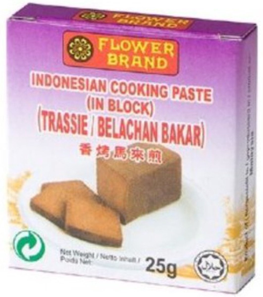 Kruiden & Specerijen - Flower Brand Trassi Pasta 25g | bol