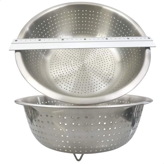 Staande zeef, staande zeef, professionele zeef, roestvrijstalen zeef ...