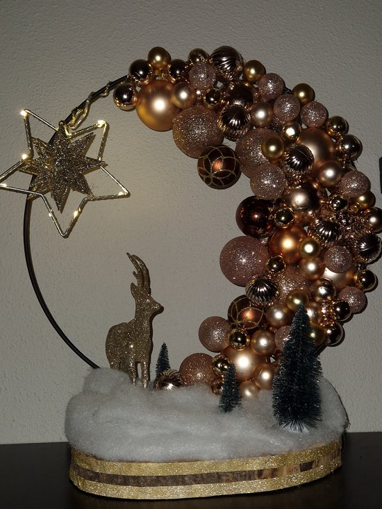 Kerstballen - Ring op voet - diverse kleuren - optioneel - kerstballen ...