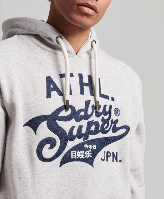 Superdry Athletic Script Graphic Capuchon Beige L Man | bol