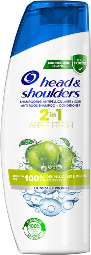 Head & Shoulders - Shampoo - Apple Fresh - 2in1 - 270ml | bol