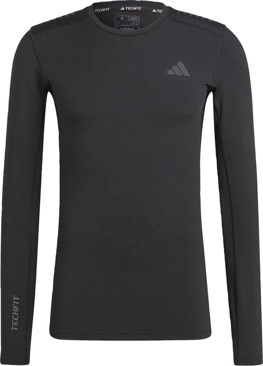 adidas Performance Techfit Control x RHEON™ Longsleeve - Heren - Zwart ...