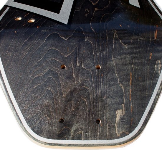 MBS Comp 95 Mountainboard Deck - Silver Hex | bol