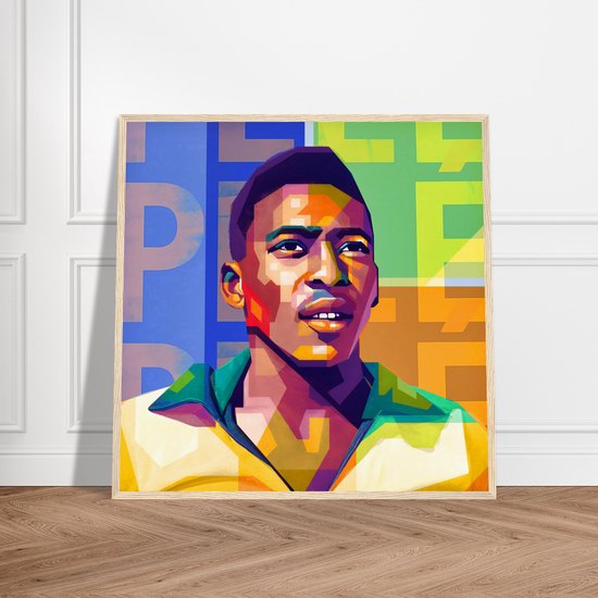 Pele Poster | Voetbal Poster | Edson Arantes do Nascimento PELE | 50 x ...