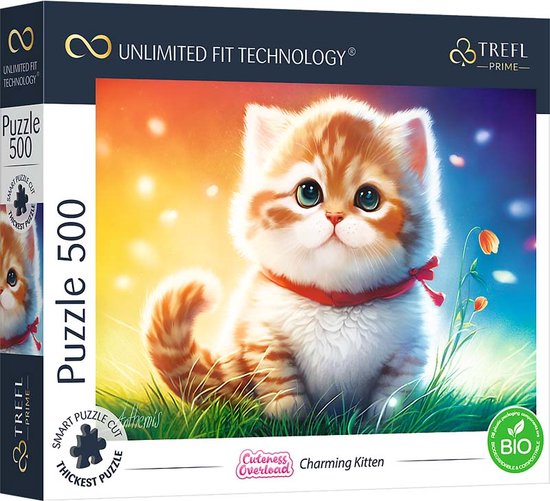 Trefl Trefl - Puzzles - 500 UFT" - Charming Kitten_FSC Mix 70%" | bol