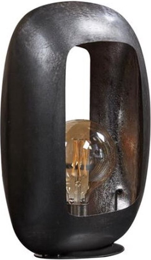 Tafellamp Arch XL in Zwart Nikkel voor Stijlvolle Interieurs - 34x13x44 ...