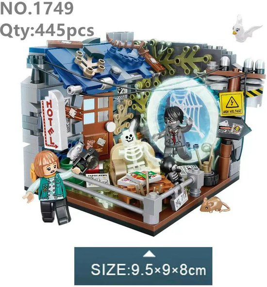 Nanoblock, Brickkies®, Multiverse, Tijdreizen serie, De Zombies, 3/4 ...