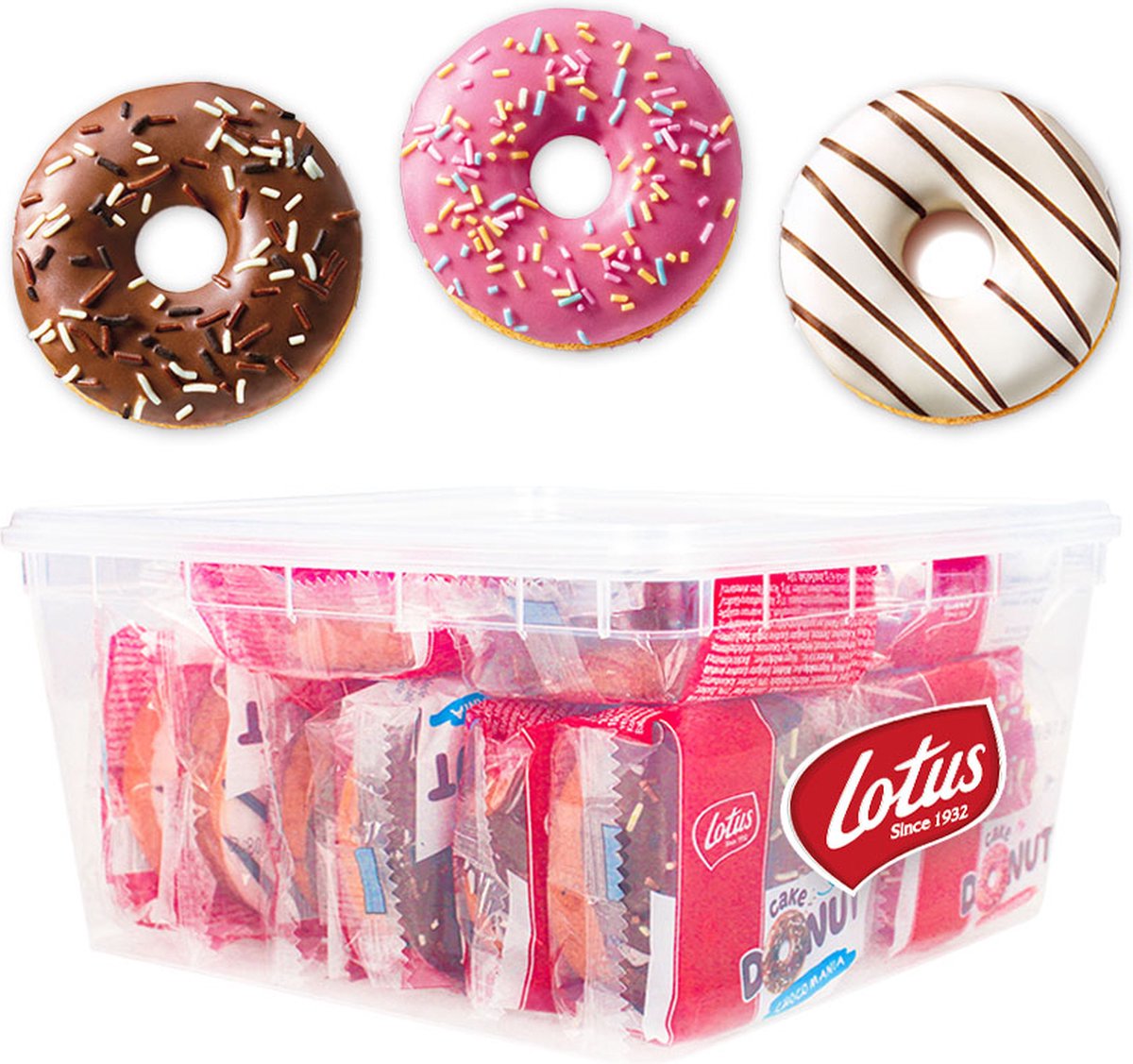 Lotus Cake Donuts mega mix - Pinkylicious, Zebra Kiss & Choco Mania ...